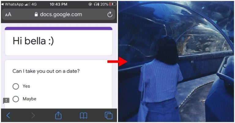 "This is so cute" Man Creatively Asks Woman Out On A Date Using Google ...