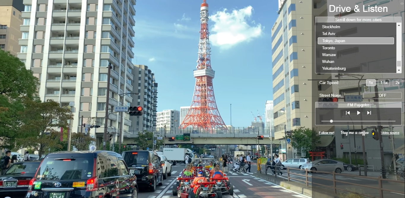 You Can Now 'Drive' Through & 'Listen' To Cities Around The World ...