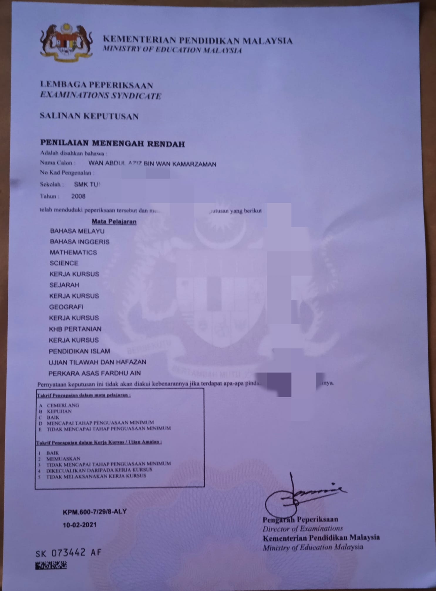 Lost Your PMR & SPM Certificates? Here's How To Request For A New One ...