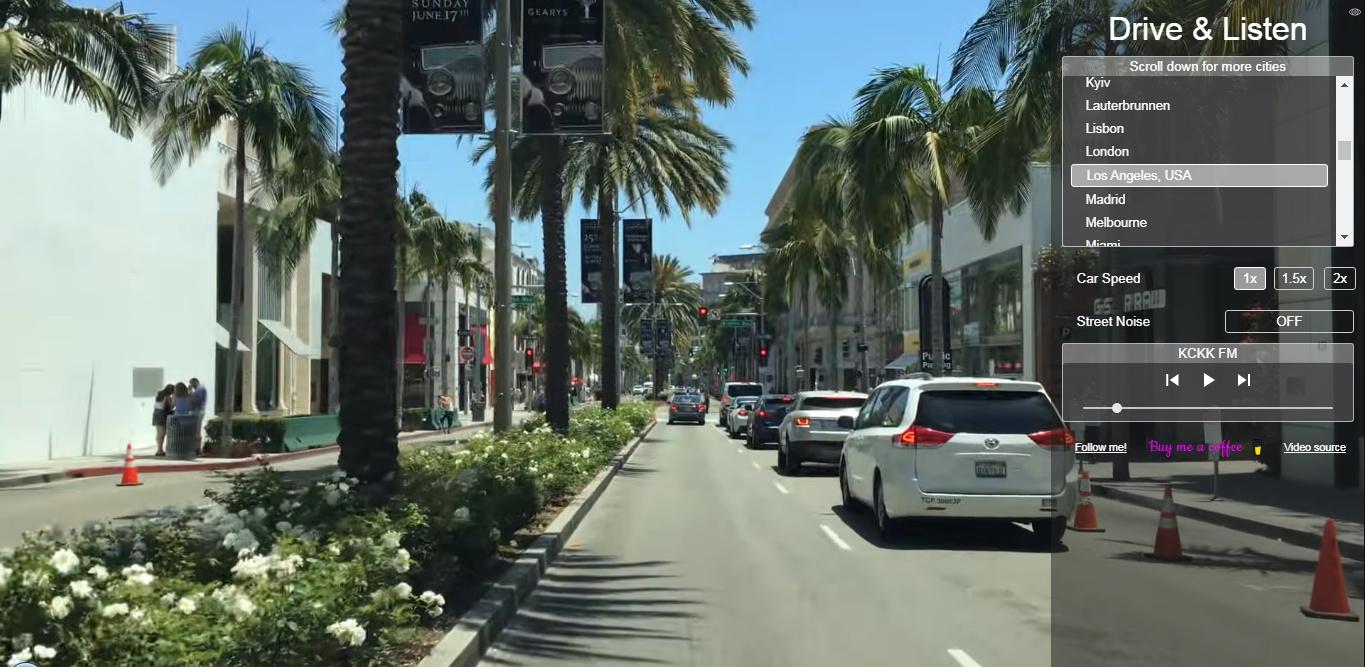 You Can Now 'Drive' Through & 'Listen' To Cities Around The World ...