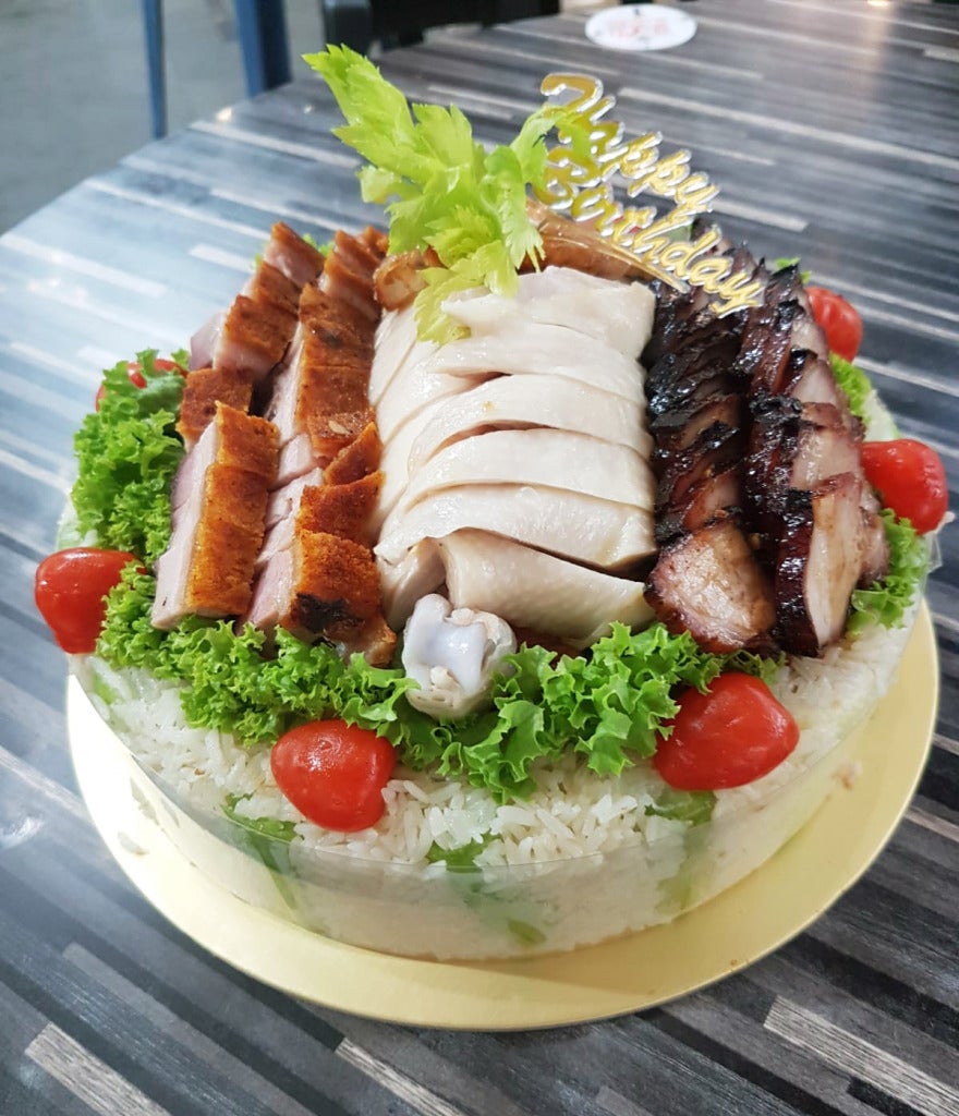 Calling All Meatlovers! This SG Hawker Is Selling Chicken Rice & Siew ...