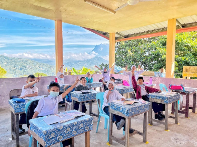 Sabah Students Attend Class With Breathtaking View Of Mount Kinabalu ...