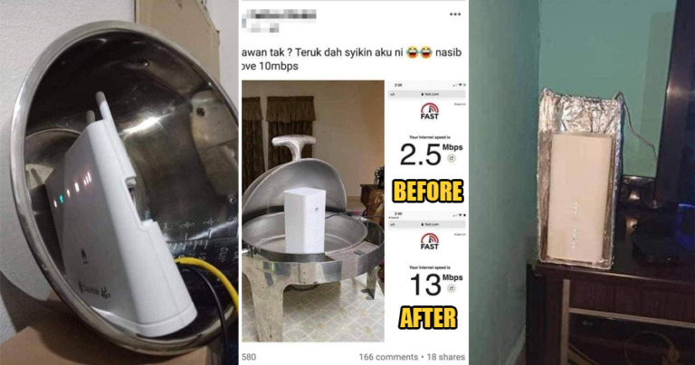 "Lebih fast" M'sians Swear By Placing Foil Around Routers For Better ...