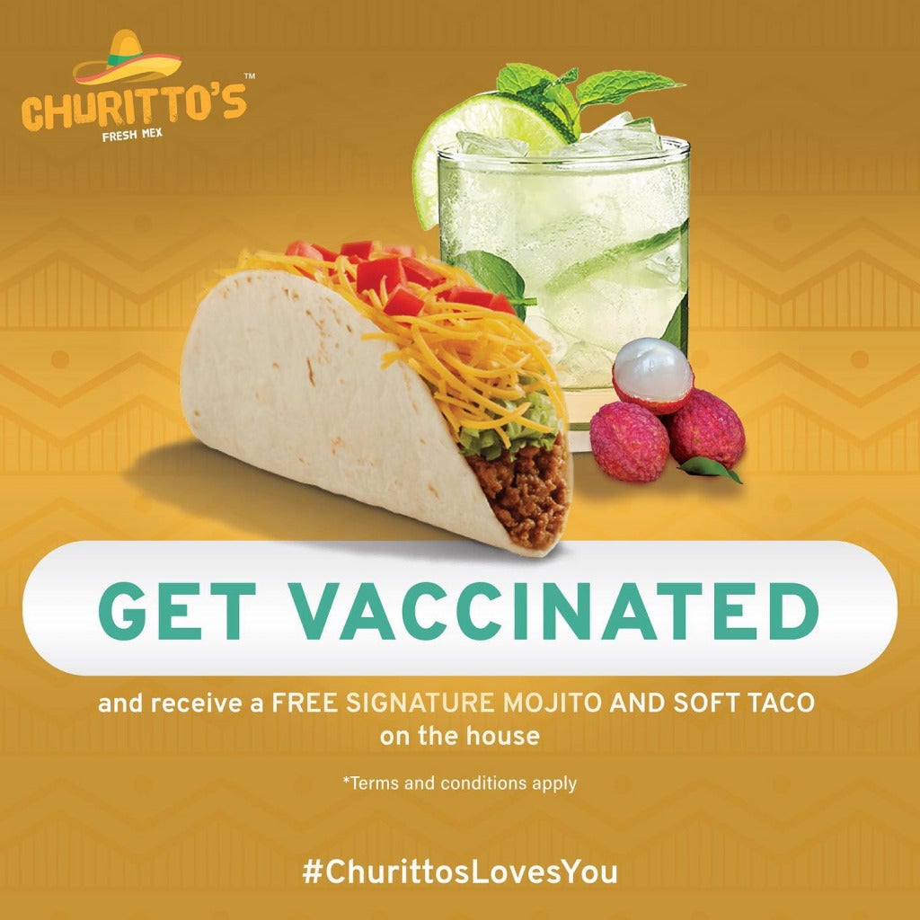 Claim A FREE Soft Taco & Mojito From Churitto's Fresh Mex If You Have ...