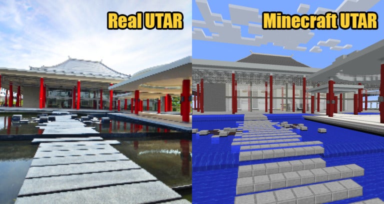 This M'sian Uni Alumni Built The Entire Uni Campus Using Minecraft To ...