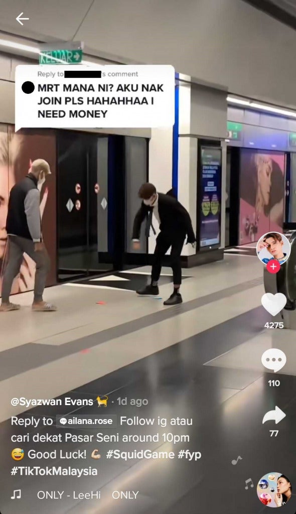 "Is this the squid game?" Duo Spotted Playing South Korean Traditional ...