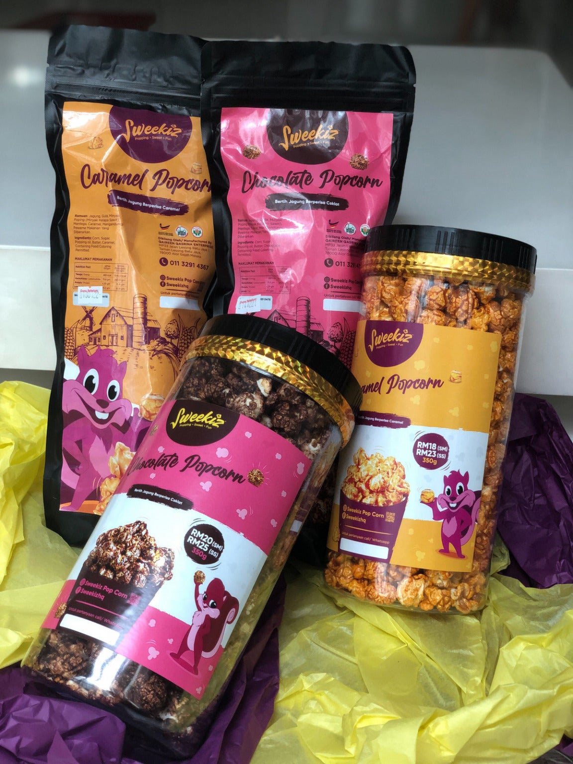 Inspired By His Wife Who Loves Popcorn, Melaka Man Produces ...