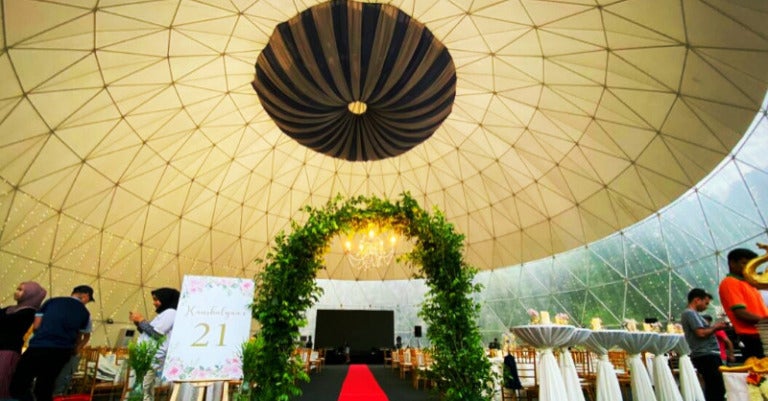 This Event Space in Subang Has a Dome, Marquee & Garden For The Price ...