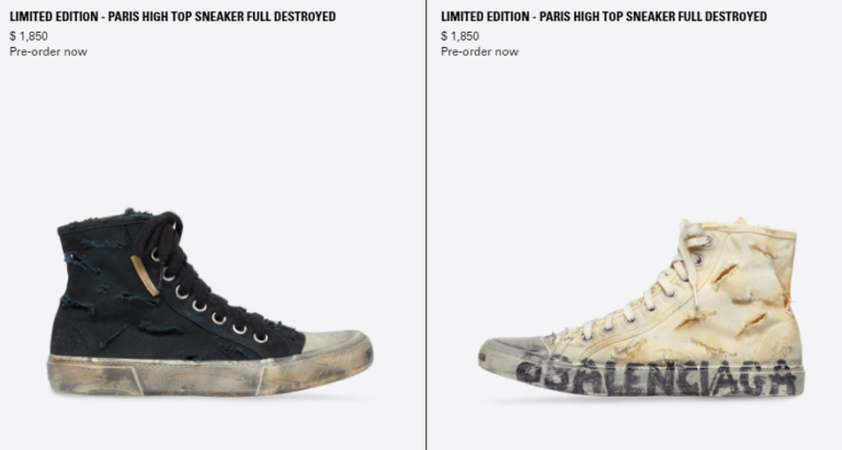 "The homeless look" - Balenciaga Accused of Glamourising Poverty With ...