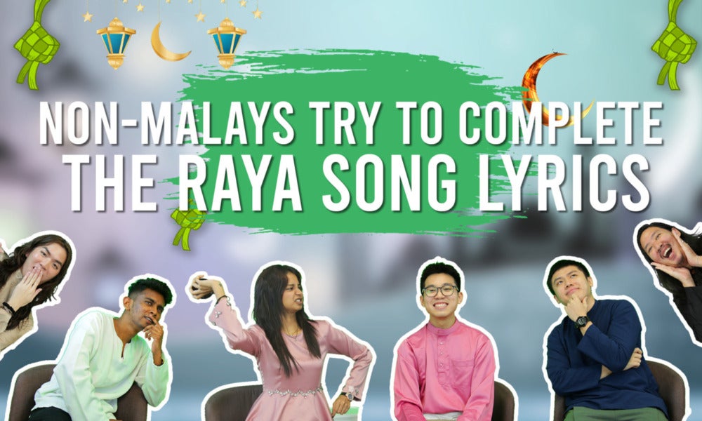 Non-Malays Try To Complete The Raya Song Lyrics - WORLD OF BUZZ