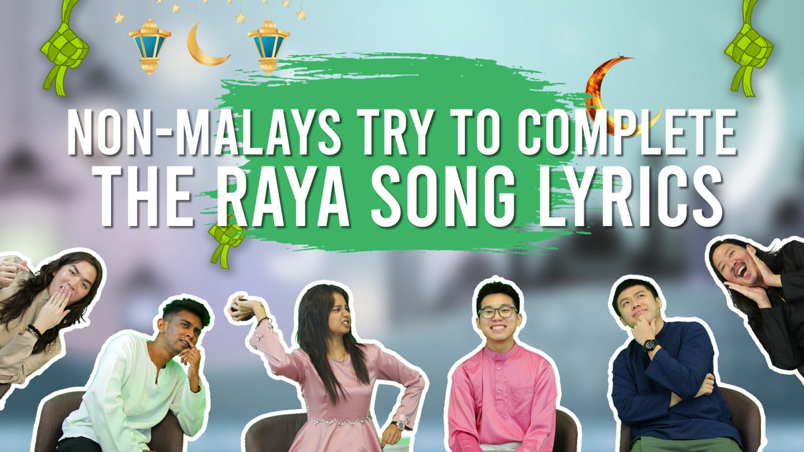 Non-Malays Try To Complete The Raya Song Lyrics - WORLD OF BUZZ