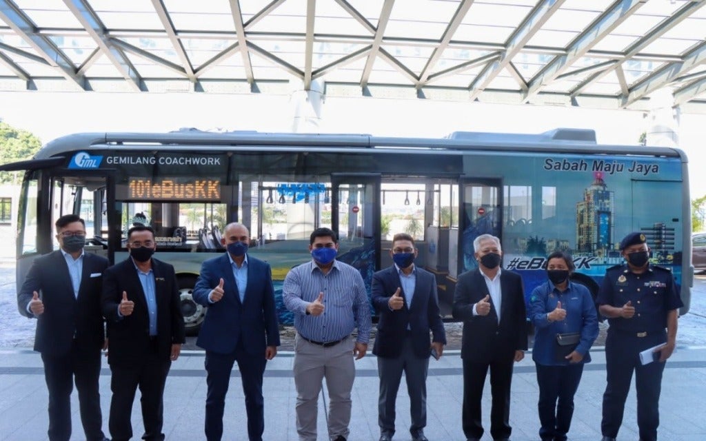 Sabah Govt Launches Electric Bus Service In The State, Offers Free ...