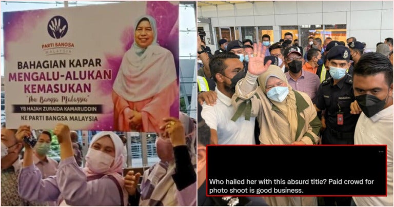 WATCH: Zuraida Greeted by Crowds Welcoming Her Return, Hailed as ...
