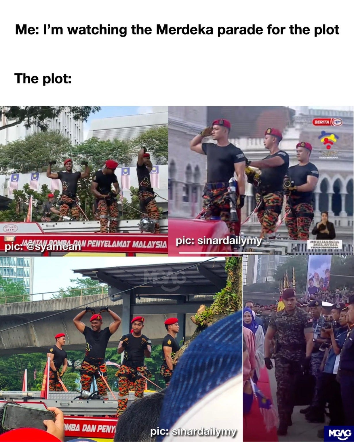 Milo Trucks & Muscular Abang Bomba Steals The Show At Merdeka Parade ...
