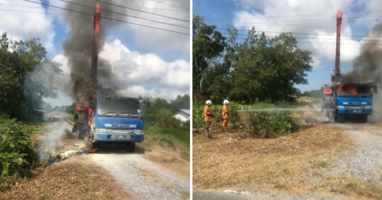 2 Men In Sarawak Electrocuted To Death After The Excavator's Arm They ...