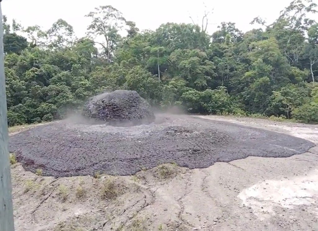 "Not the first time" - Mud Volcano Eruption in Sabah Park Declared as ...