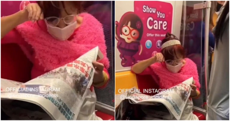 "Show you care. Offer your seat." - Singapore MRT Mascot Takes Up 2 ...