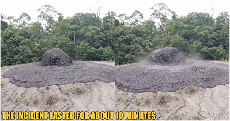 "Not the first time" - Mud Volcano Eruption in Sabah Park Declared as ...