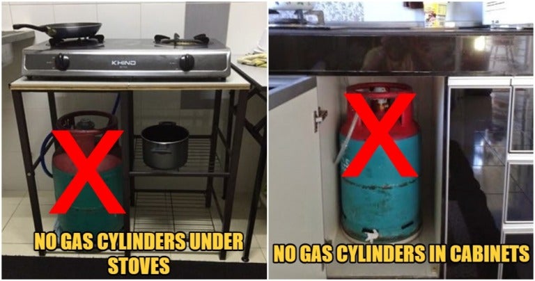 "Don't place gas cylinder under stove!" - Here Are 5 Tips For You To ...
