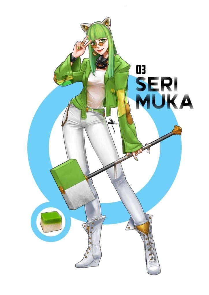 From Kuih Koci to Angku, This Talented M'sian Draws Gijinka Characters ...