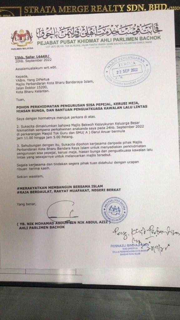 PAS MP Thanks City Council, JKR & PDRM For Helping With His Kids ...