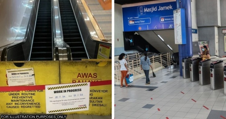 Rapid Rail: Escalators & Lifts Repair Works At LRT, MRT Stations Will ...