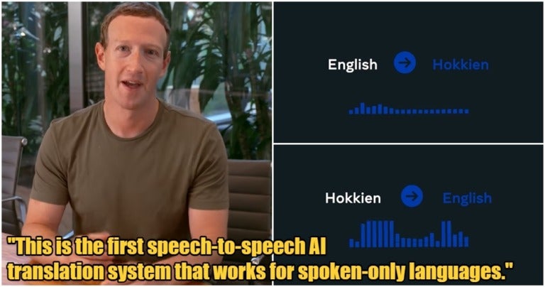 Meta Has a System Now That Can Translate Hokkien To English & Vice ...