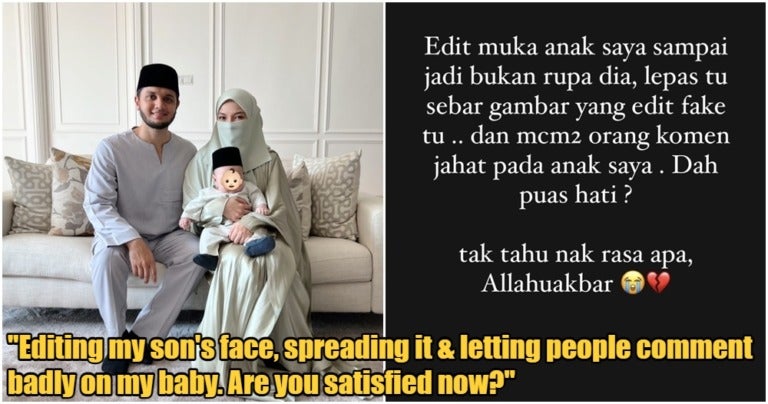 Neelofa Slams Netizens Who Posted & Spread Edited Pictures of Her Baby ...