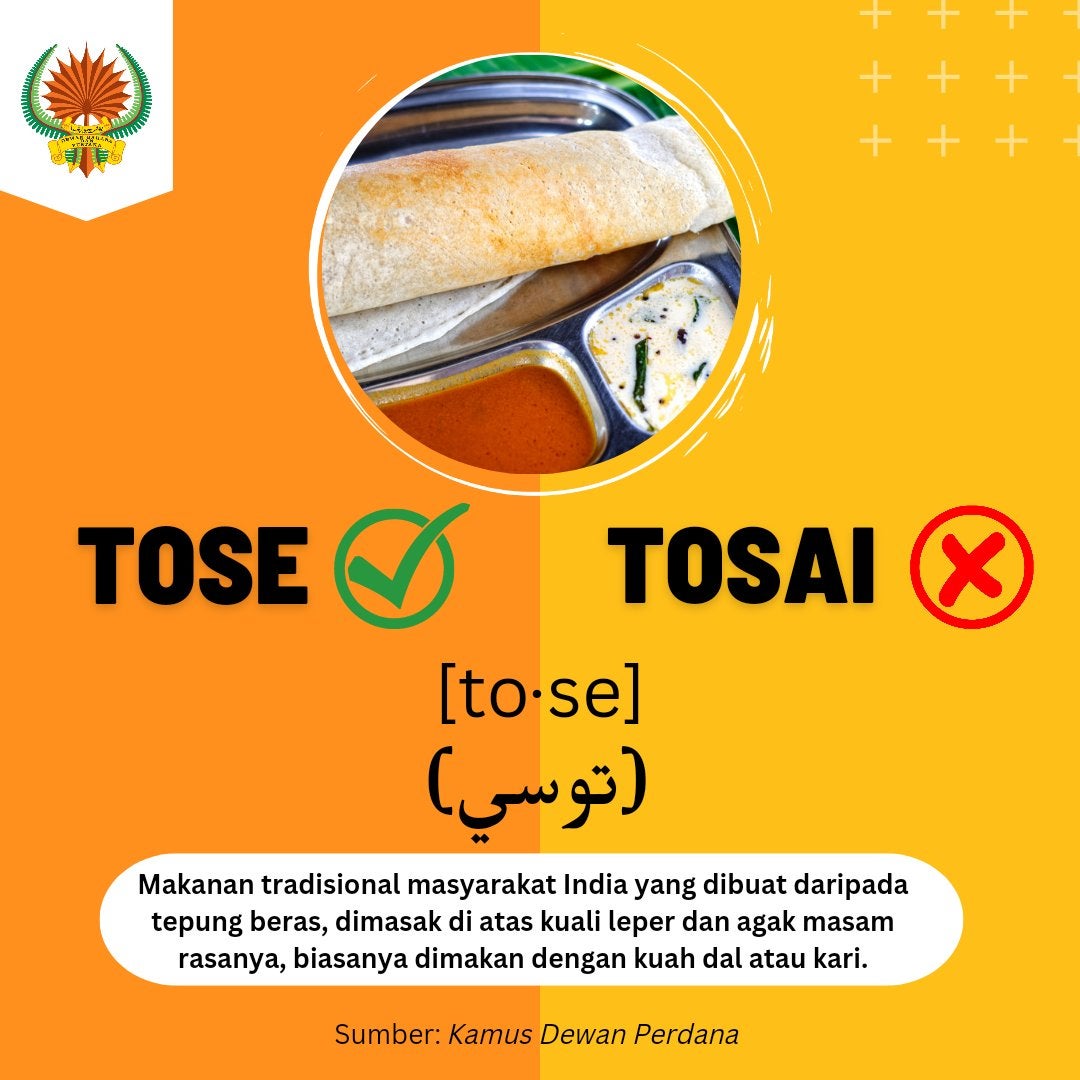 Tose or not Tose? - Dewan Bahasa Takes Heat For Highlighting Malay ...