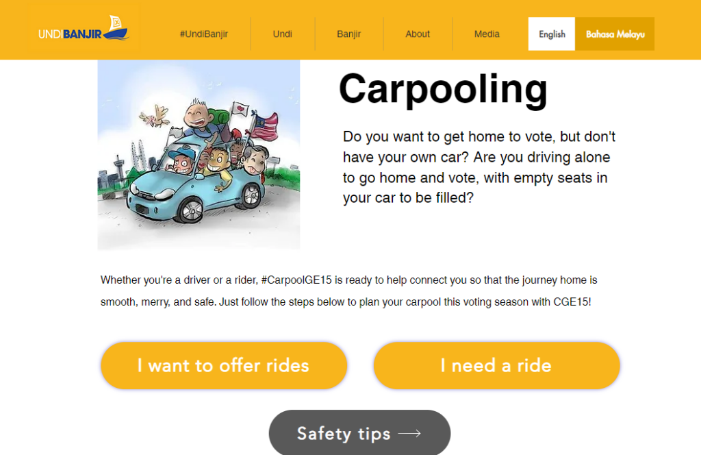 Planning to Carpool to Go Back to Vote But Don't Know Where to Look ...