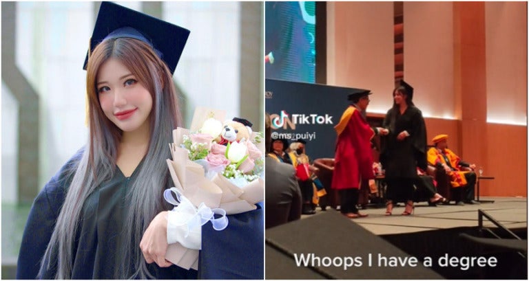 Ms Puiyi Graduates With a Business Major Degree, Draws Mixed Reactions ...