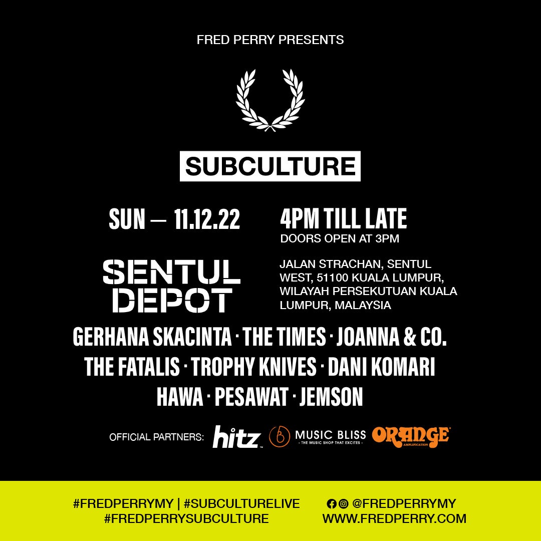 FRED PERRY SUBCULTURE Returns! - WORLD OF BUZZ