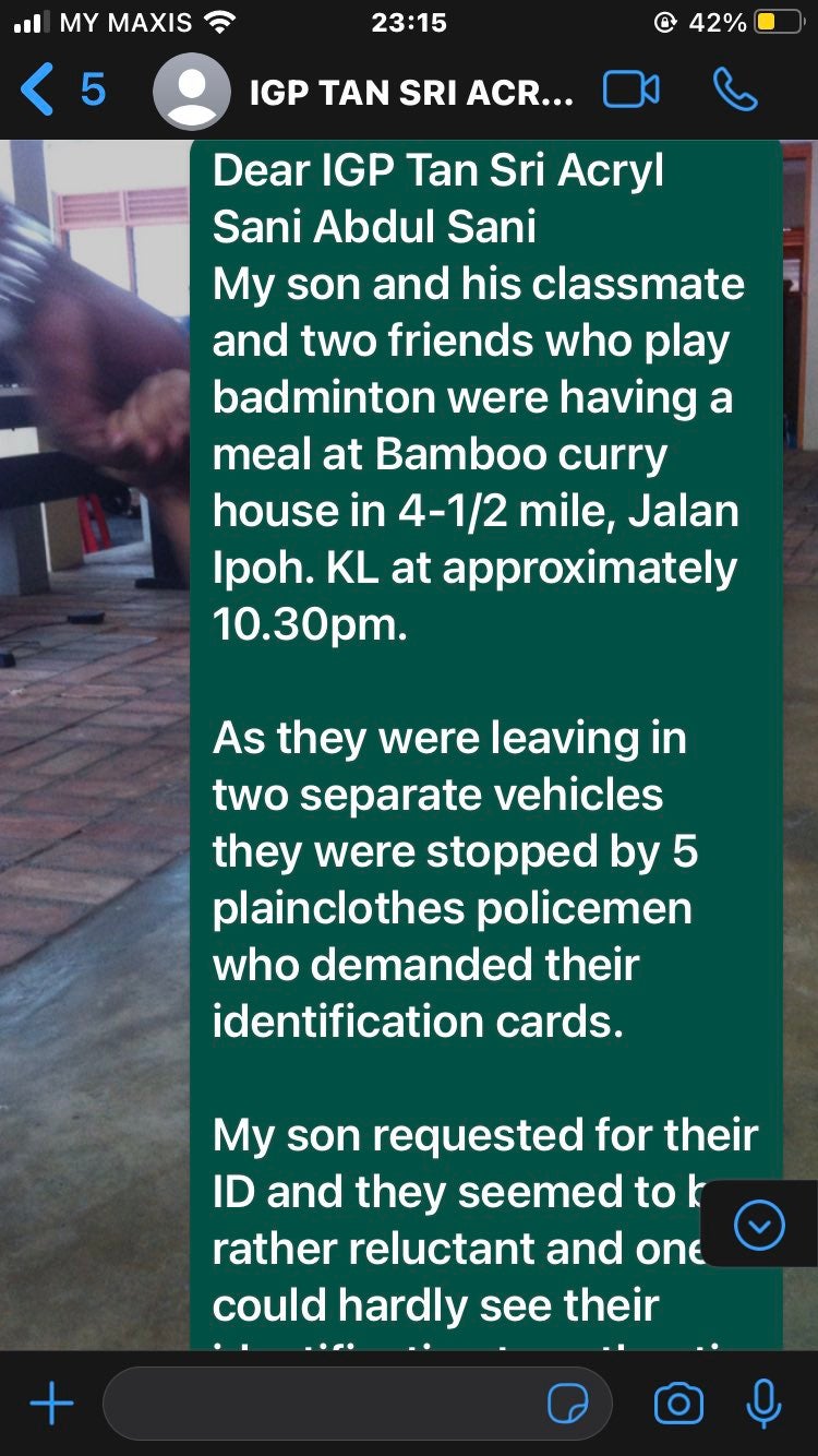 [PART 1] PDRM Officers Accused of Racially Profiling a Group of Indian ...