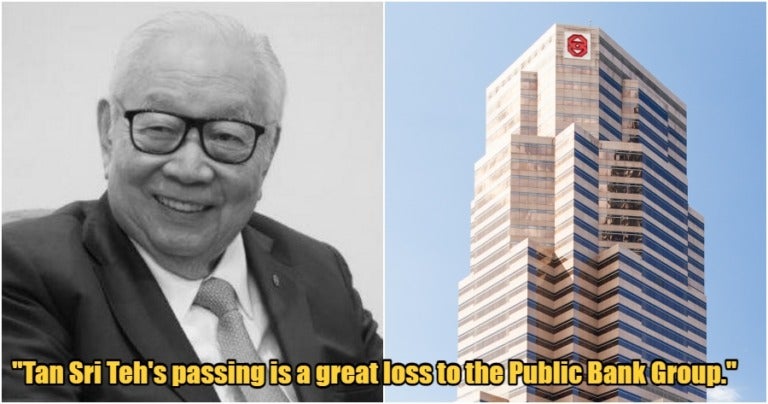 Public Bank Founder, Tan Sri Dr Teh Hong Piow Passes Away at Age 92 ...