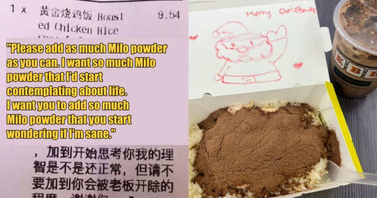 M'sian Asks For Extra-Extra Milo on His Milo Dinosaur, Gets Mega Load ...