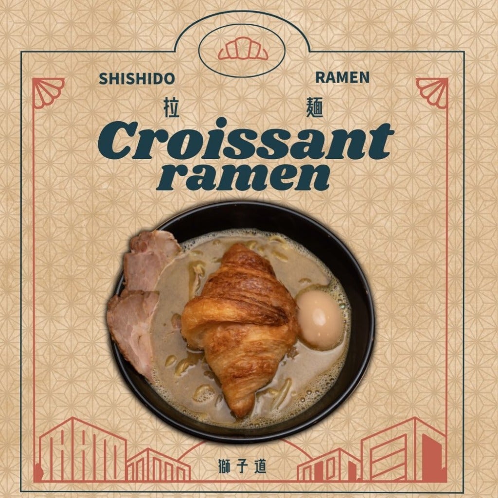 Noodle & Bread Together! Ramen Bar in PJ Introduces Croissant Ramen ...