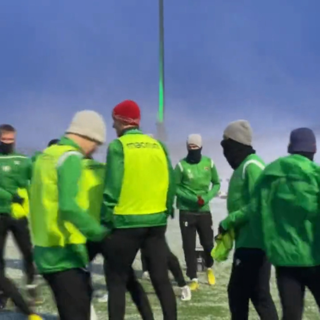 WATCH: M'sian Footballer at Club in Iceland Spotted Training in Extreme ...