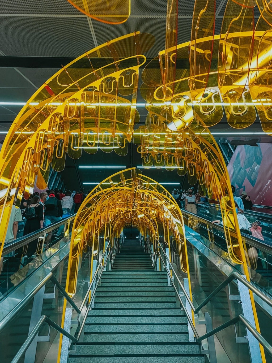 Check Out This Bright & Sunny Art Installation at MRT Pasar Seni For ...