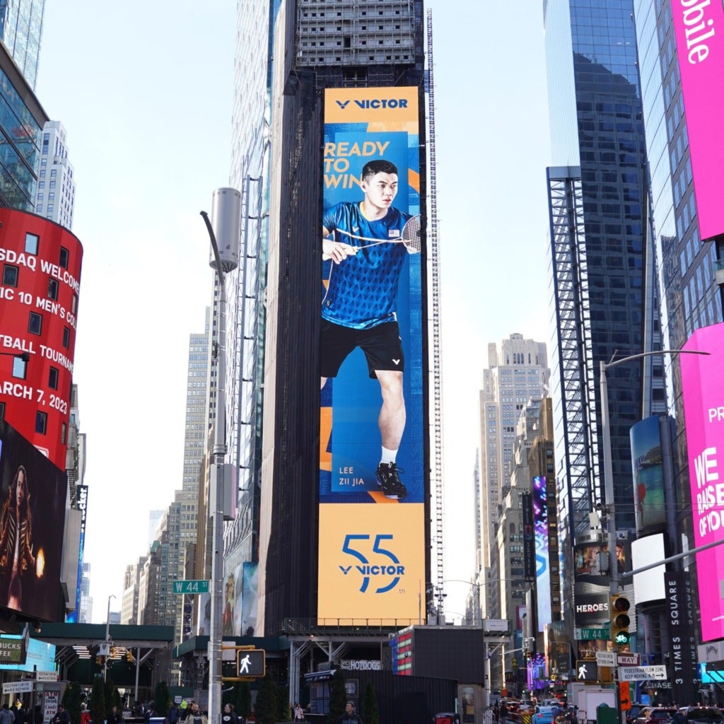 "Truly a megastar!" - Lee Zii Jia Makes it to New York's Times Square ...