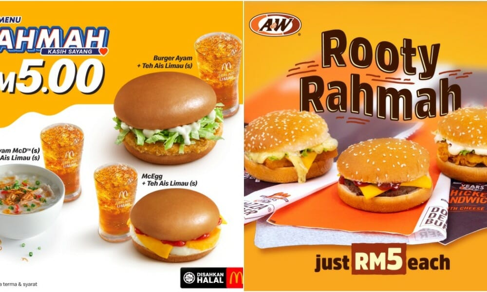 Here’s A List Of Restaurants Offering Menu Rahmah For As Low As RM4.50 ...