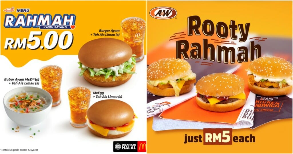 Here’s A List Of Restaurants Offering Menu Rahmah For As Low As RM4.50 ...