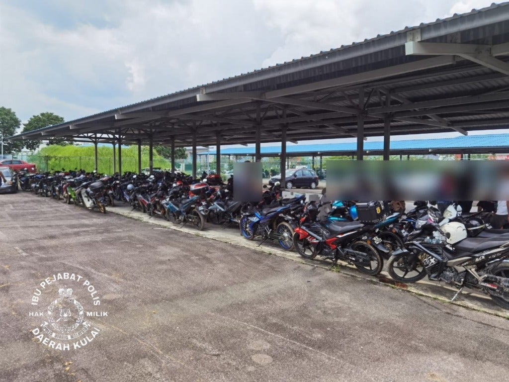 57 Mat Rempits Hiding in Palm Oil Plantation Surrenders to Kulai PDRM ...