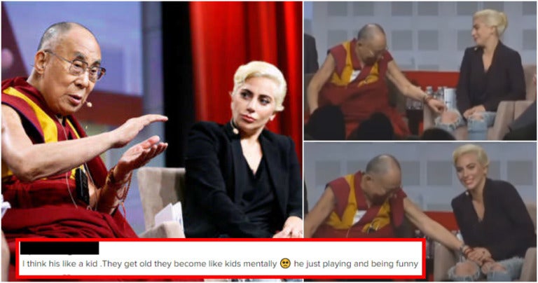 Old Video of Dalai Lama "Tickling" Lady Gaga's Knees Goes Viral After ...