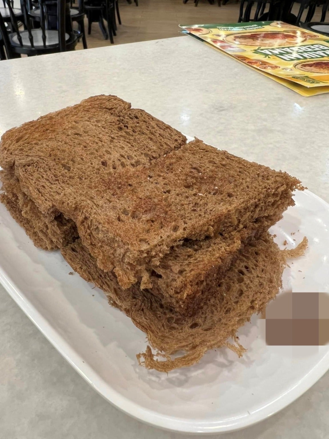 "No Brain Butter & Kaya Toast" - M'sian Slams Local Eatery For Tiny ...