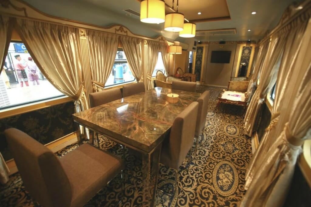 "Lounge, karaoke room, dining area" - You Can Now Travel Like a King ...
