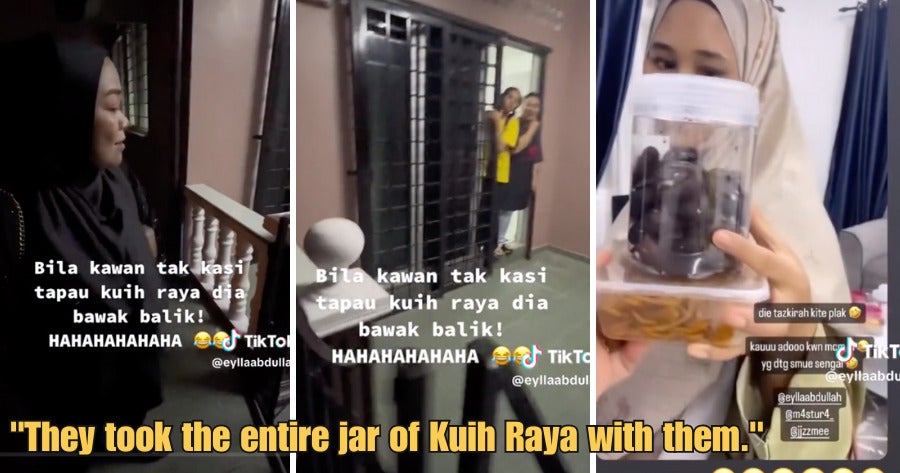 M’sian Friends' Hilarious Drama When Not Allowed to Tapau Kuih Raya Had ...