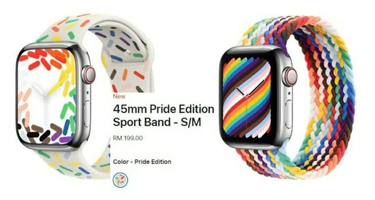 Apple Launches New Rainbow-Coloured Pride Edition Watch Band For RM199 ...