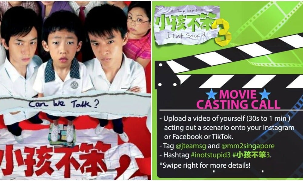 Jack Neo Is Making A New "I Not Stupid" Movie & Has Started Open ...