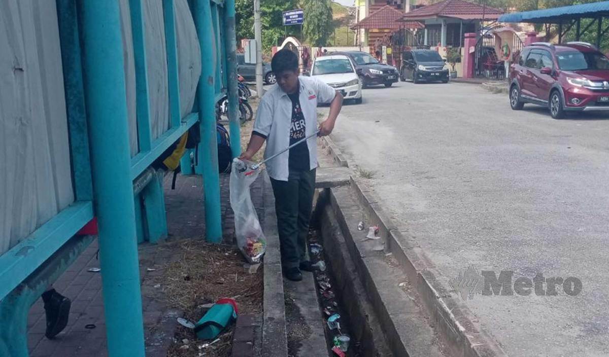 14yo M'sian Student Collects Litter Every Day After Getting Bored While ...