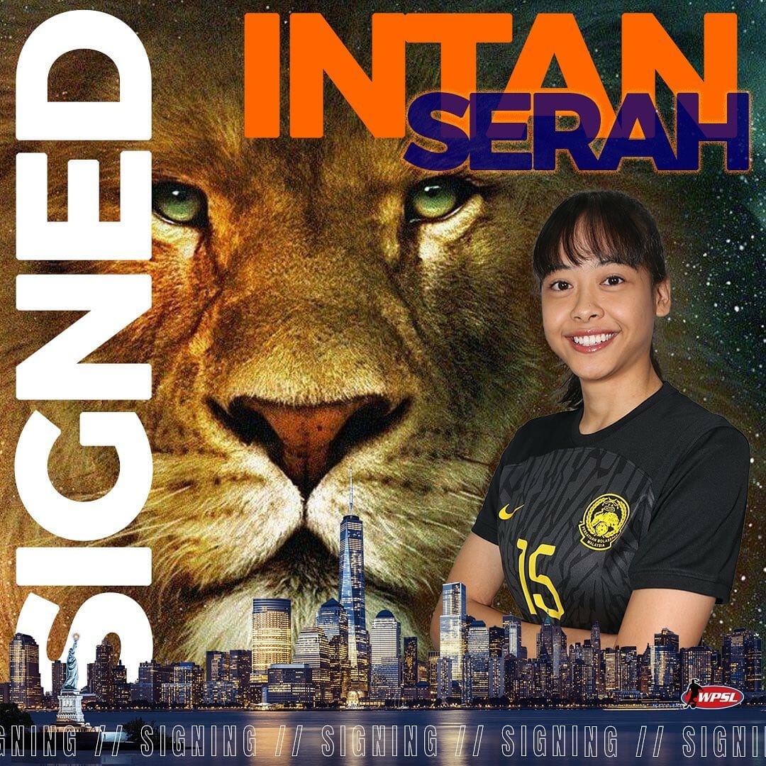 M'sian National Women's Football Player Signs With New York Dutch Lions ...